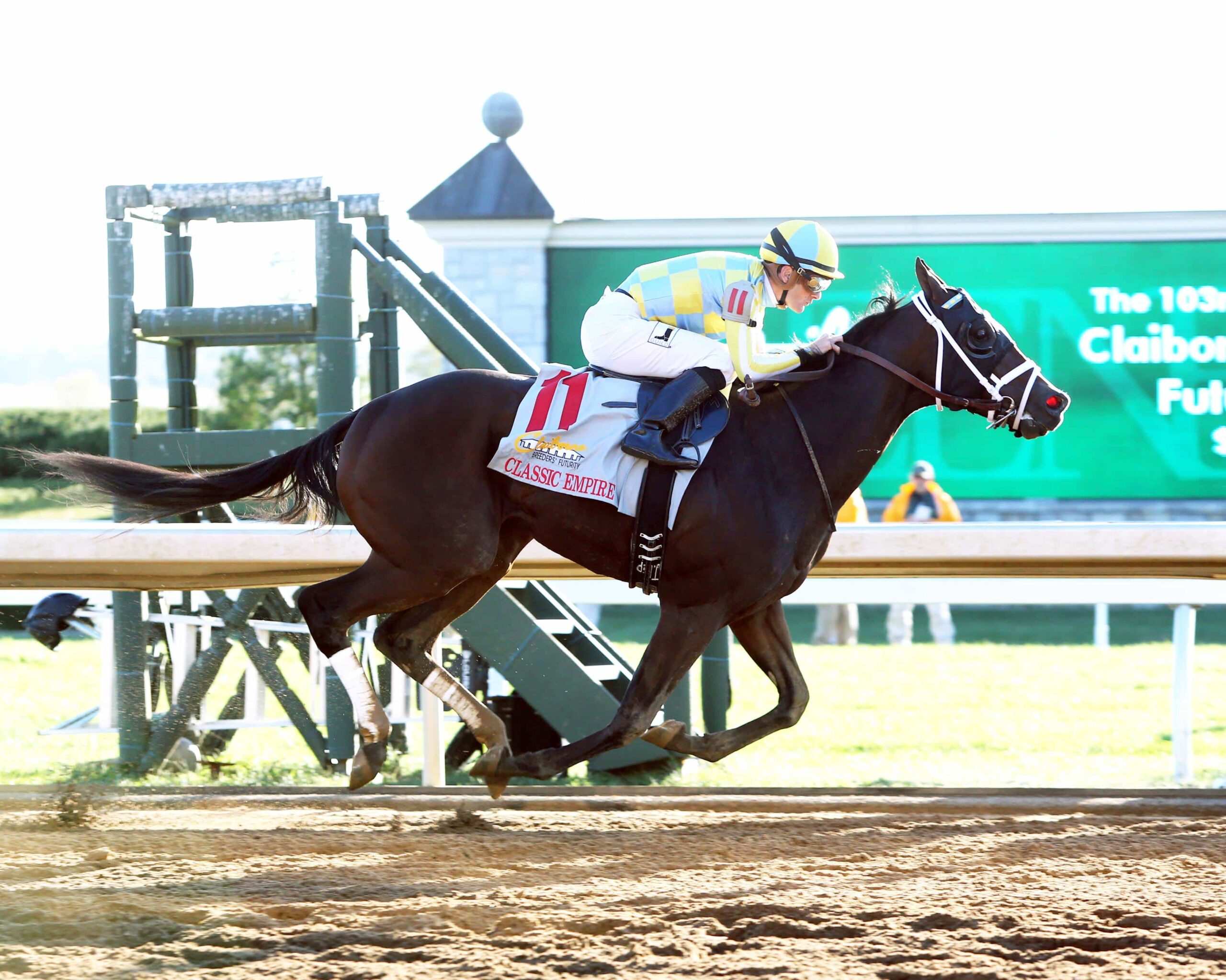 Classic Empire Arrives Wednesday for Arkansas Derby