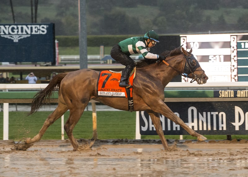 Accelerate Scores Classic Win In G1 Santa Anita Handicap