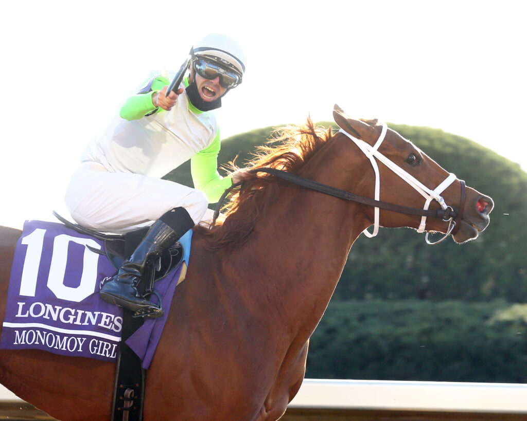 Monomoy Girl Wins Second Distaff Title, Will Return For 2021
