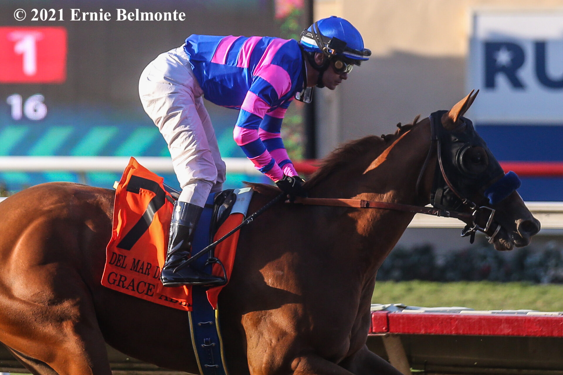 Grace Adler Romps In Debutante - Racing Dudes