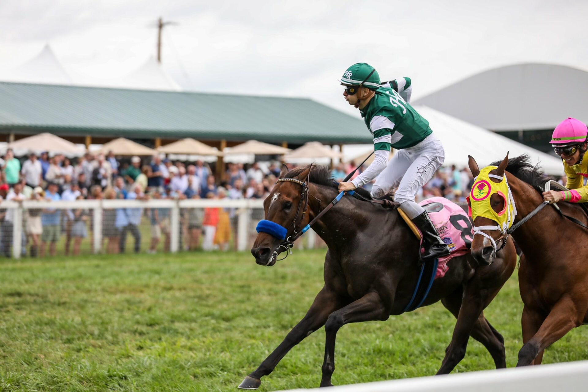 Bran & Cheminaud Post Kentucky Downs Upset For Sadler | 2022 Turf ...