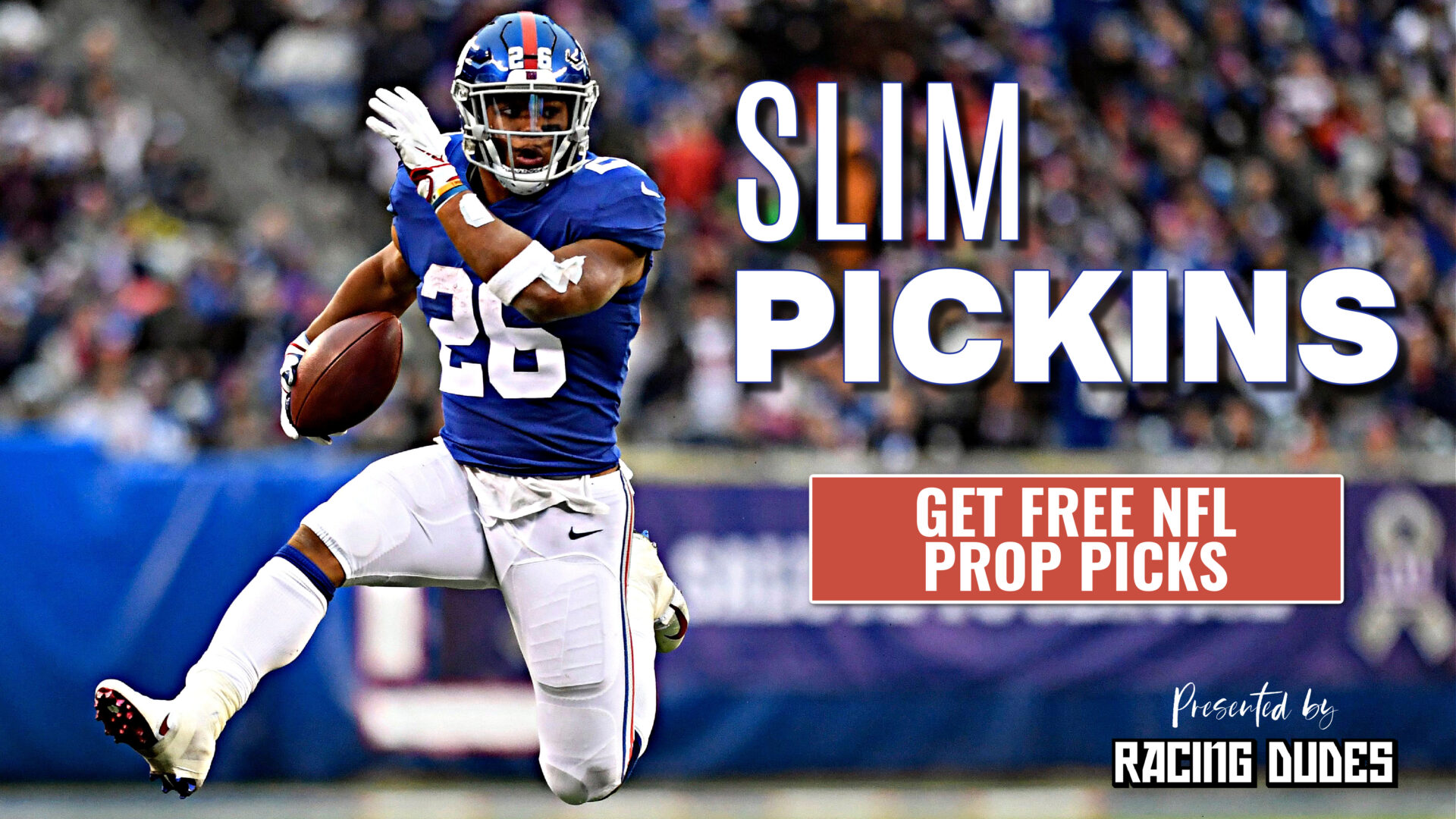 Slim Pickins NFL Picks Week 4 Player Props - Racing Dudes