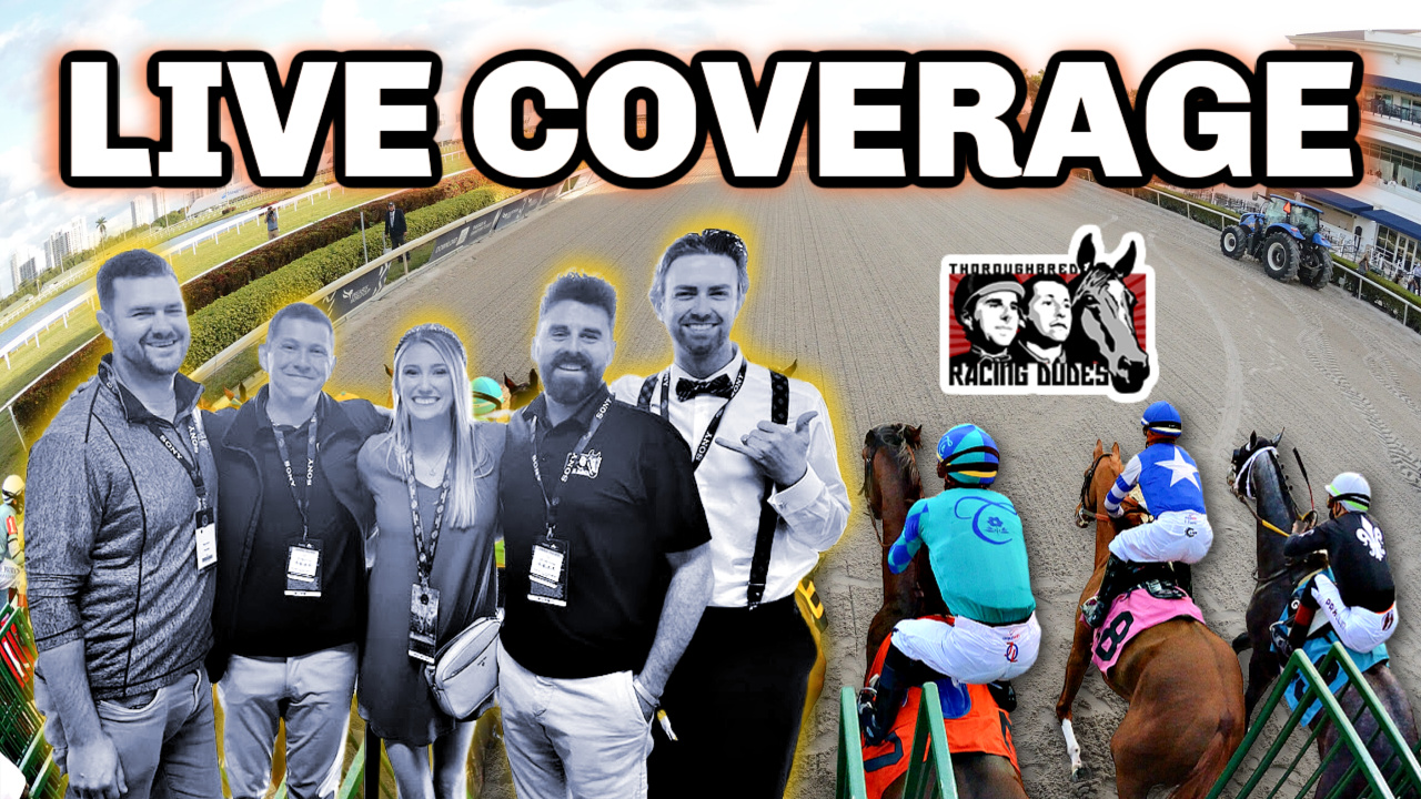 Racing Dudes LIVE | Gulfstream Coverage [Holy Bull Stakes & Forward Gal ...