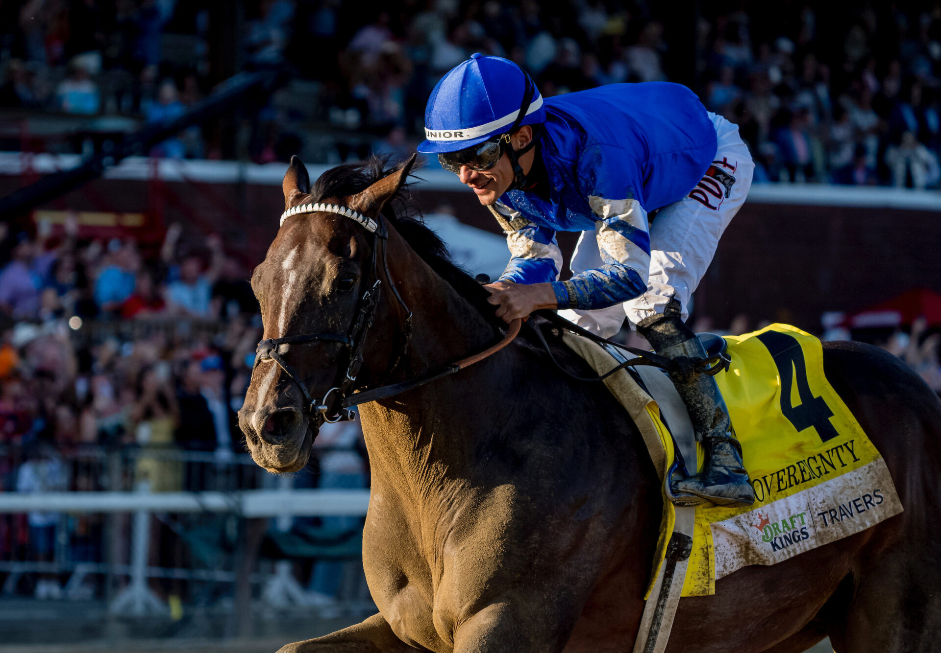 Sovereignty Dominates Travers, Gives Bill Mott First Win