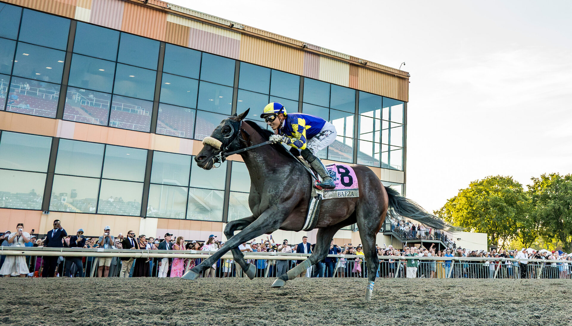 Baeza Breaks Through in $1 Million Pennsylvania Derby