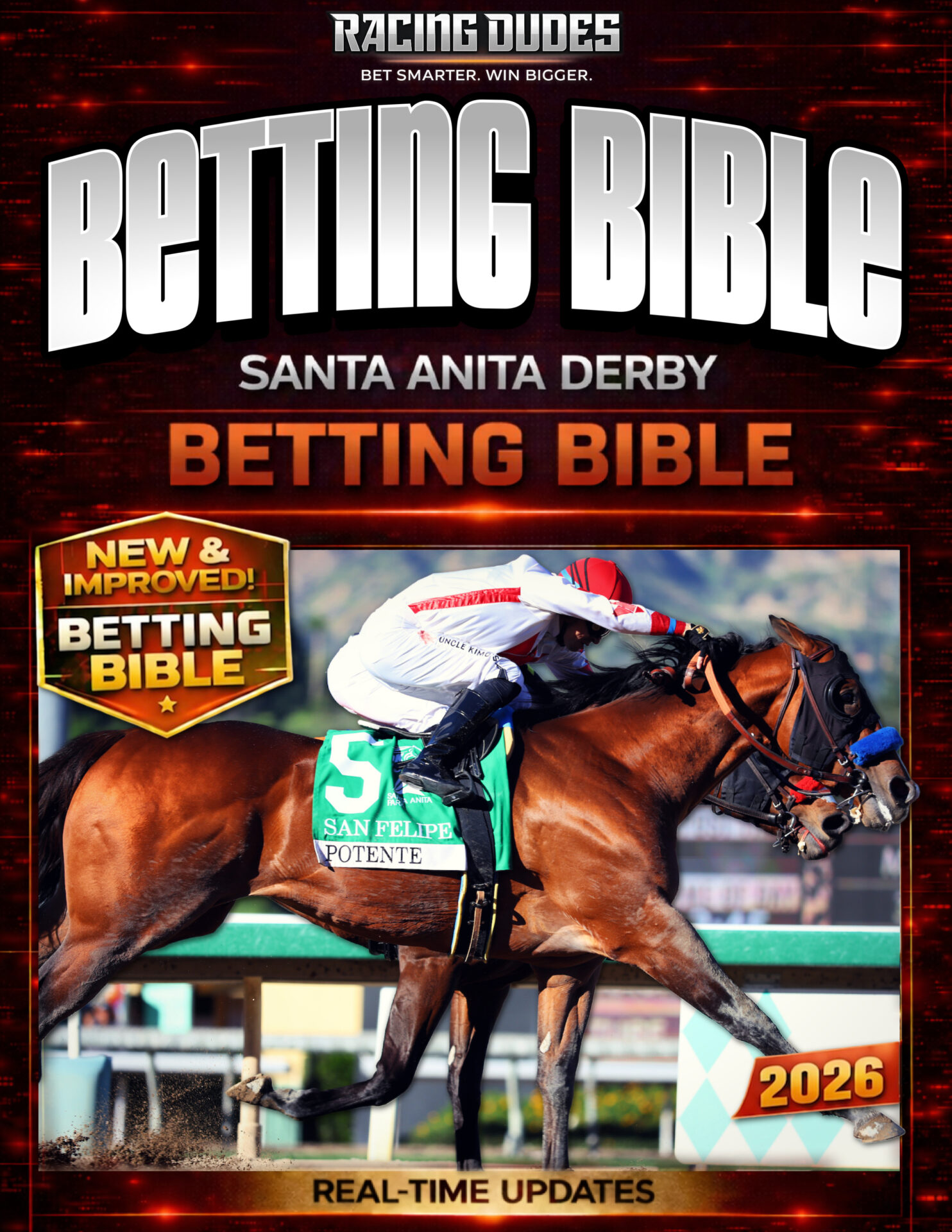 Santa Anita Derby 2026 Betting Bible - Racing Dudes