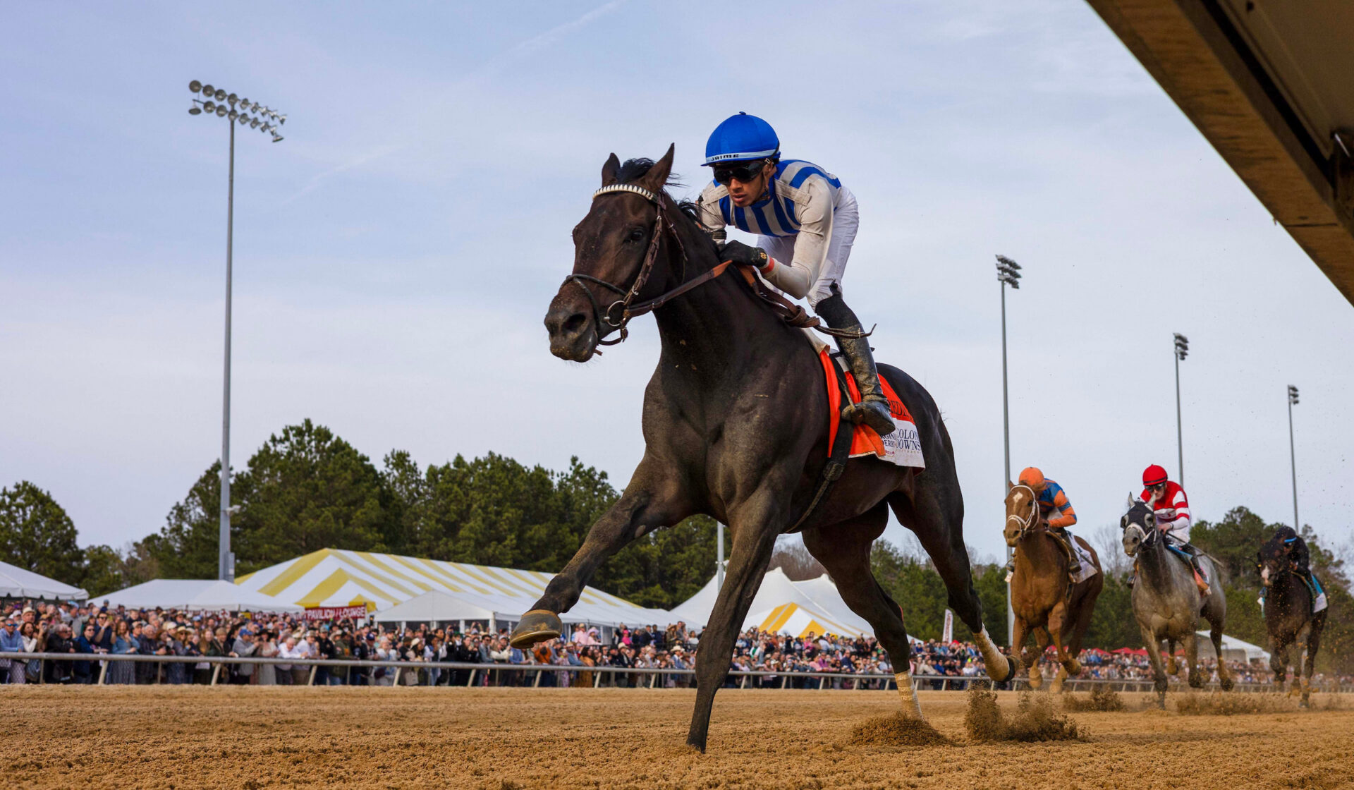 Incredibolt Blasts to Virginia Derby Victory, Earns 50 Kentucky Derby ...