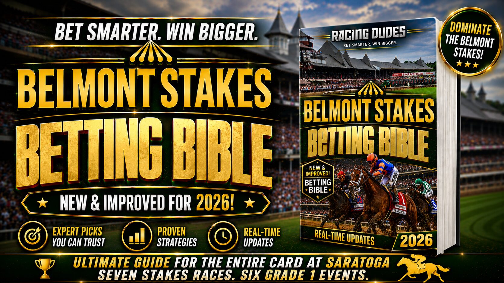 2026 Belmont Stakes Betting Bible | Saratoga Picks & Tips NOW Available ...