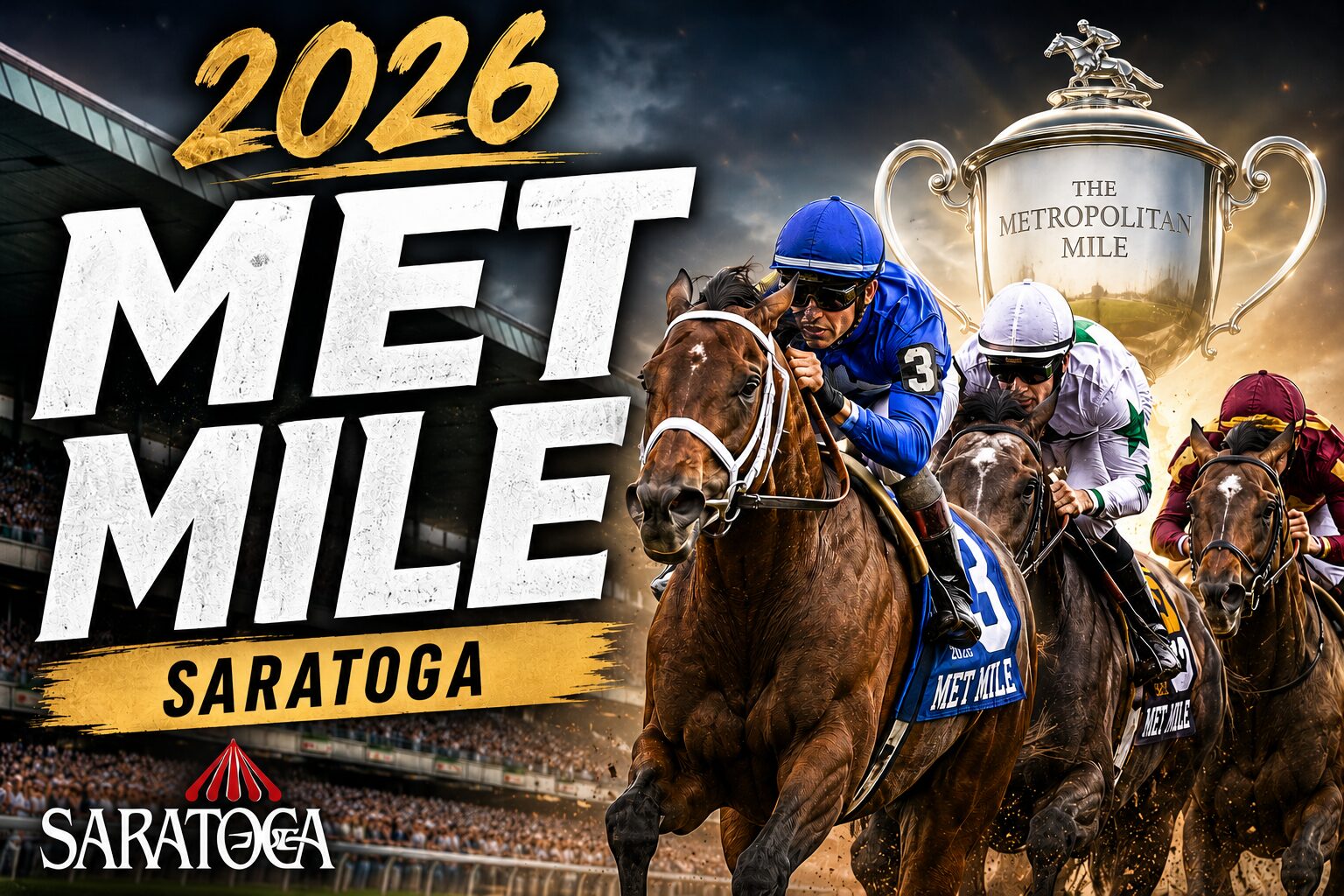 2026 Met Mile Preview | Can Nysos Conquer Saratoga? - Racing Dudes